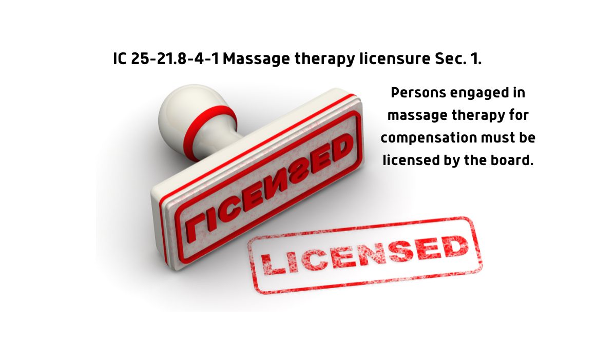 Indiana Licensing Information - AMTA Indiana Chapter