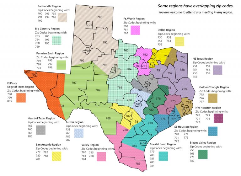 Regions - AMTA Texas Chapter